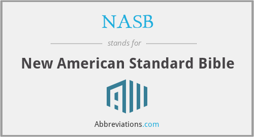 What does NASB stand for?