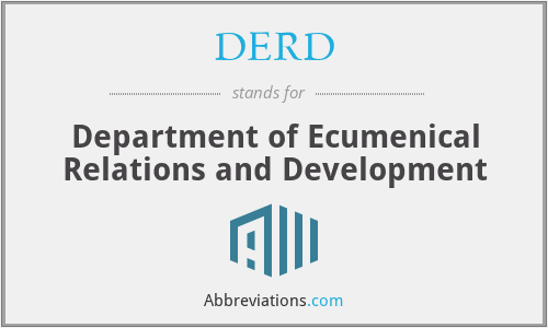 What does DERD stand for?