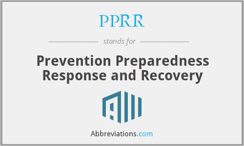 What does PPRR stand for?