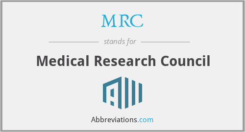 What does MRC stand for?