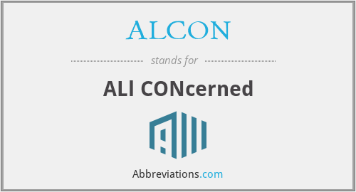 What does ALCON stand for?