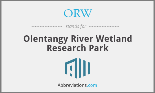 What does ORW stand for?