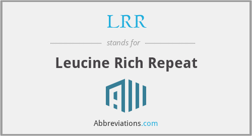 What does LRR stand for?