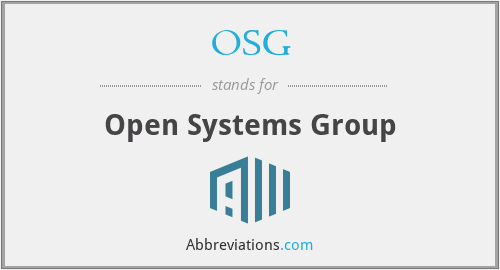 What does OSG stand for?
