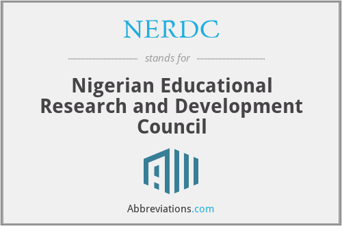 What does NERDC stand for?
