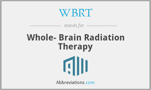 What does WBRT stand for?