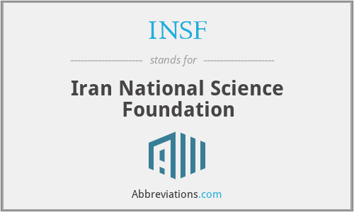What does INSF stand for?