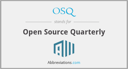 What does OSQ stand for?