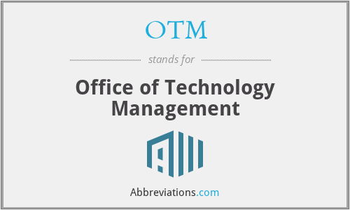 What does OTM stand for?