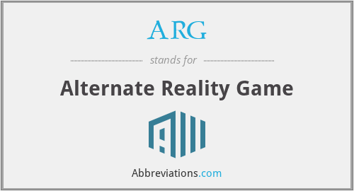 What does ARG stand for?