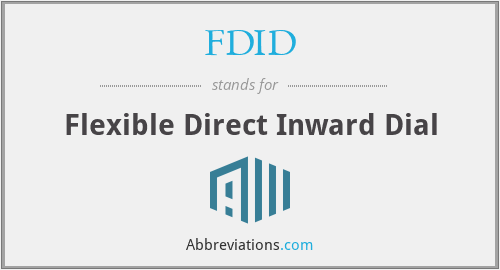 What does FDID stand for?