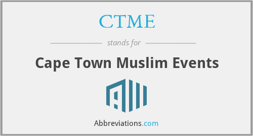 What does CTME stand for?