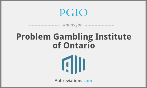 What does PGIO stand for?