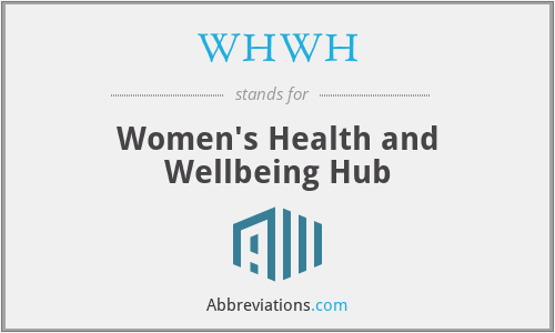 What does WHWH stand for?