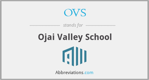 What does OVS stand for?