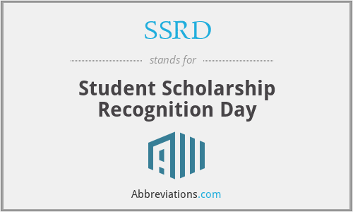What does SSRD stand for?