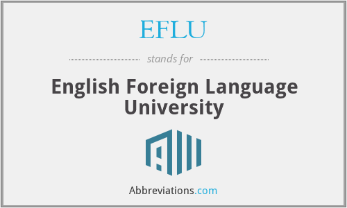 What does EFLU stand for?