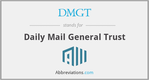 What does DMGT stand for?