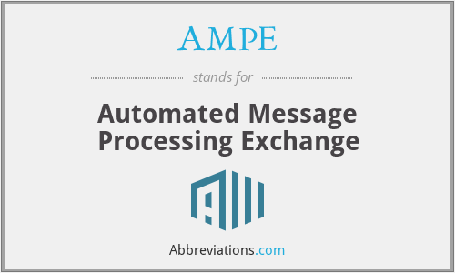 AMPE - Automated Message Processing Exchange