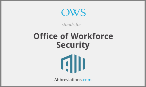 What does OWS stand for?