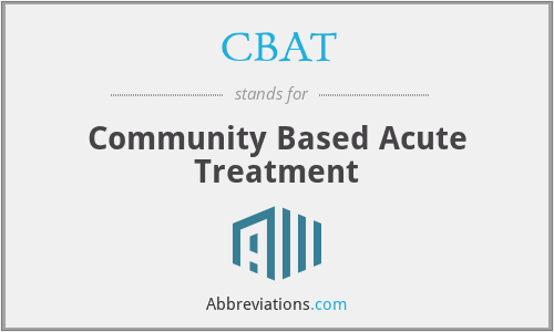 What does CBAT stand for?