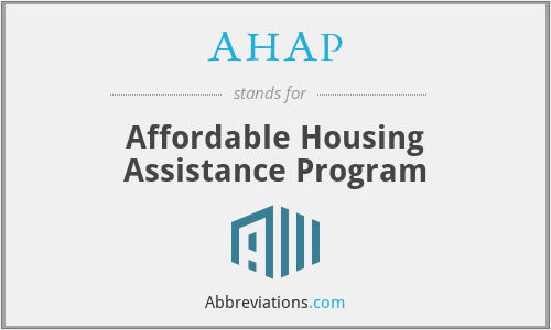 What does AHAP stand for?