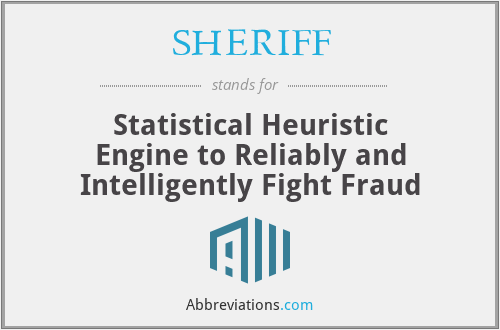 What does SHERIFF stand for?