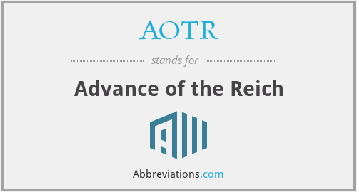 What does AOTR stand for?