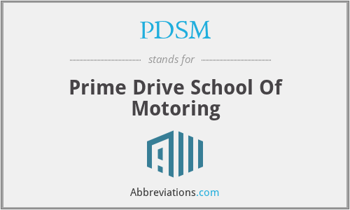 What does PDSM stand for?