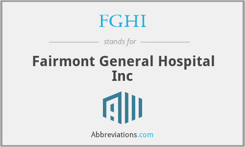 What does FGHI stand for?