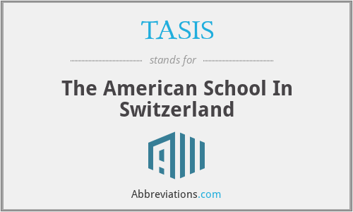 What does TASIS stand for?