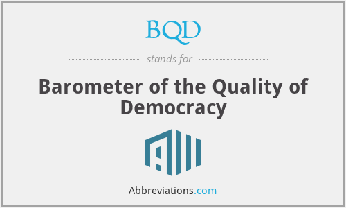 What does BQD stand for?