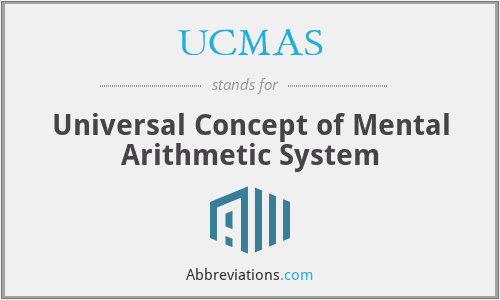 What does UCMAS stand for?