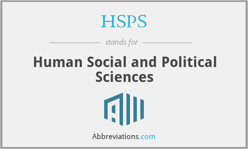 What does HSPS stand for?