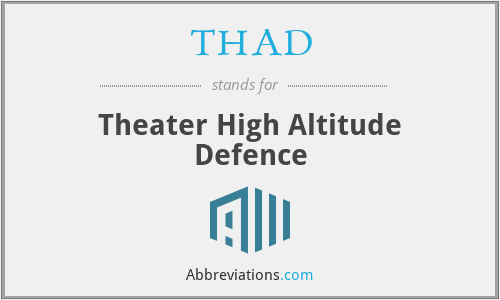What does THAD stand for?