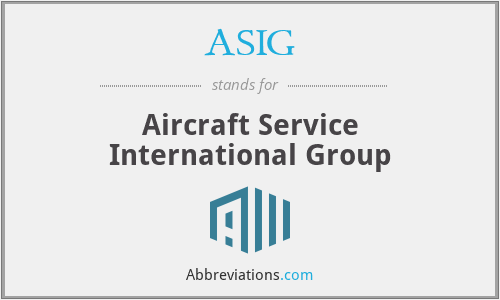 What does ASIG stand for?
