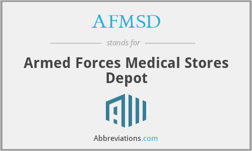 What does AFMSD stand for?