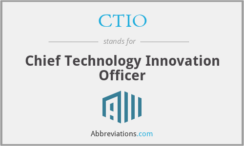 What does CTIO stand for?