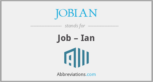 What does JOBIAN stand for?