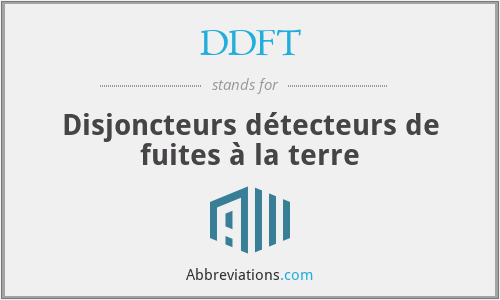 What does DDFT stand for?