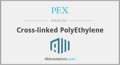 What does PEX stand for?