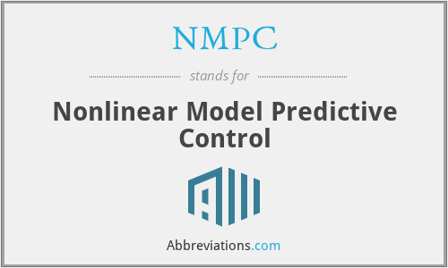 What does NMPC stand for?