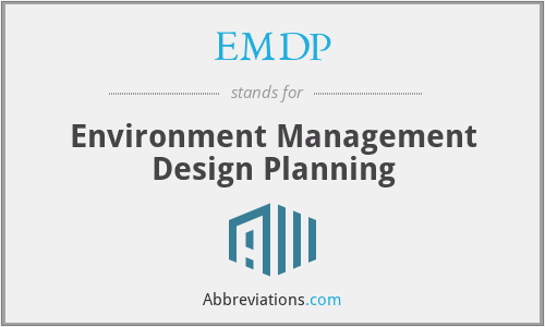 What does EMDP stand for?