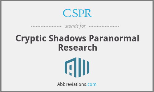 What does CSPR stand for?