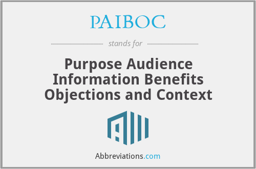 What does PAIBOC stand for?