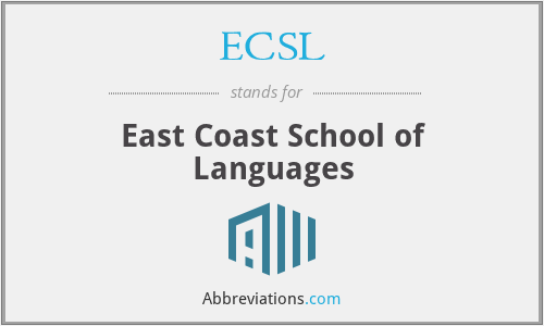 What does ECSL stand for?