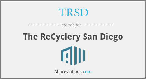 What does TRSD stand for?