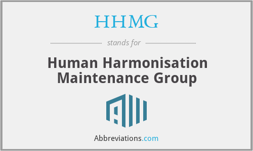 What does HHMG stand for?