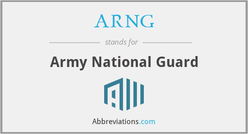 What does ARNG stand for?