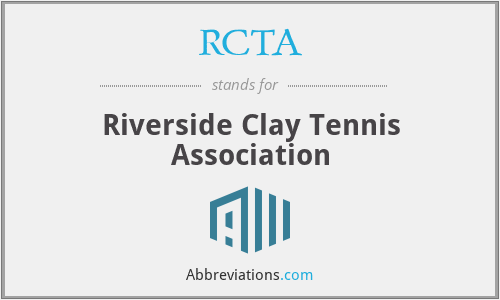 What does RCTA stand for?